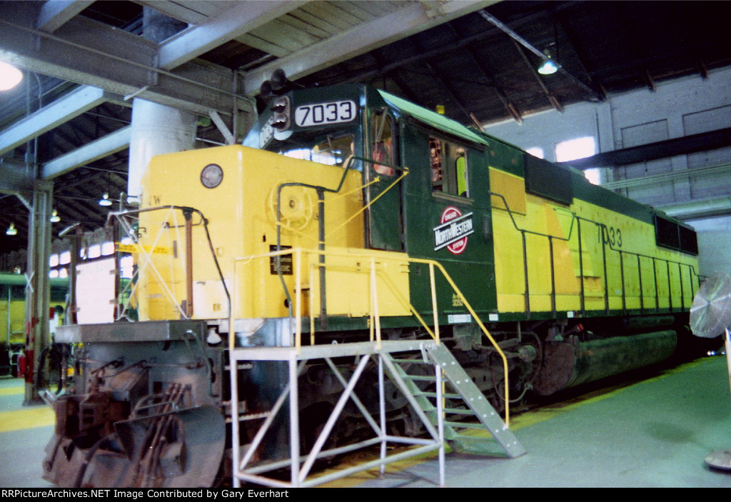 CNW SD50 #7033 - Chicago & North Western